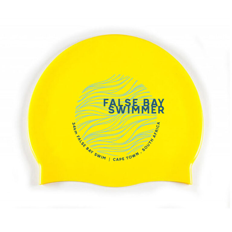 False Bay Swimmer Swim cap - Cape Long Distance Swimming Association